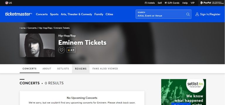 Eminem Tour 2026 – Expected Dates, Cities & Ticket Info
